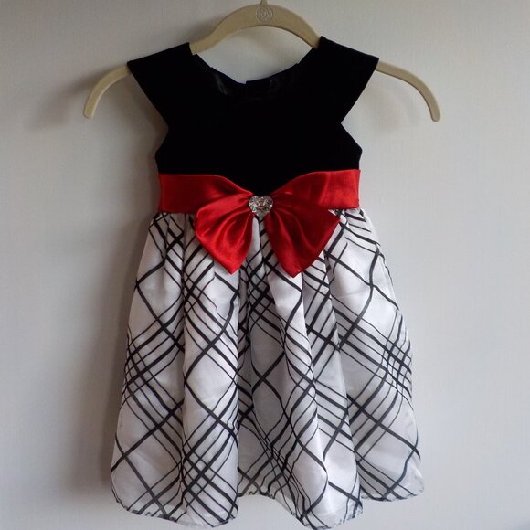 Youngland | Dresses | Youngland Dress Size 3t Party Fancy Holiday Black ...